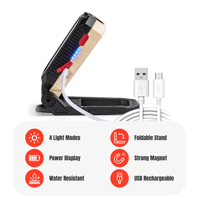 NightBuddy™ Magnetic Work Light - Compact LED Lighting Solution